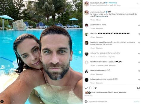 Marine Lorphelin sa belle déclaration d amour à son chéri pour son
