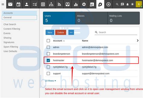 How To Disable Delete An Email User In SmarterMail 16 SmarterMail
