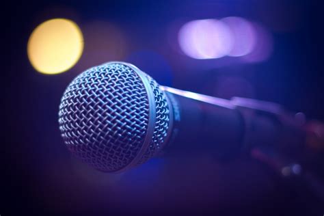 Free Images Music Light Bokeh Blur Technology Concert Microphone Yellow Lighting