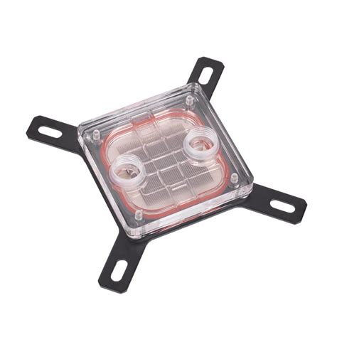 Cpu Water Cooling Radiator Block Use For Intel Lga Vicedeal