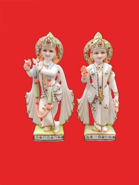Jaipurcrafts White Radha Krishna Statue At Rs 18000 In Delhi Id