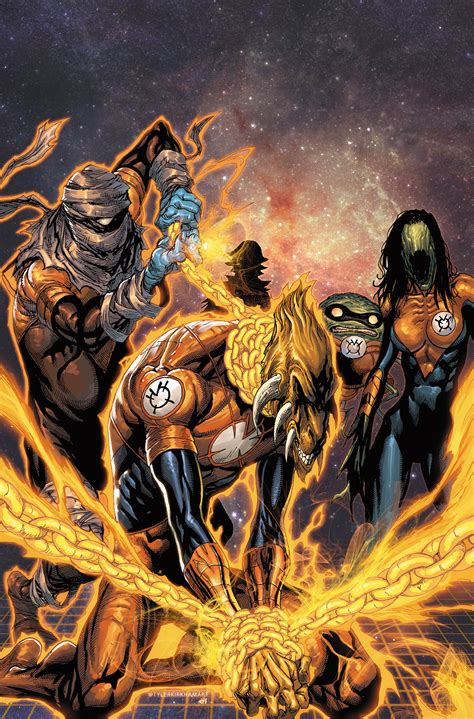 Orange Lantern Corps Team Comic Vine