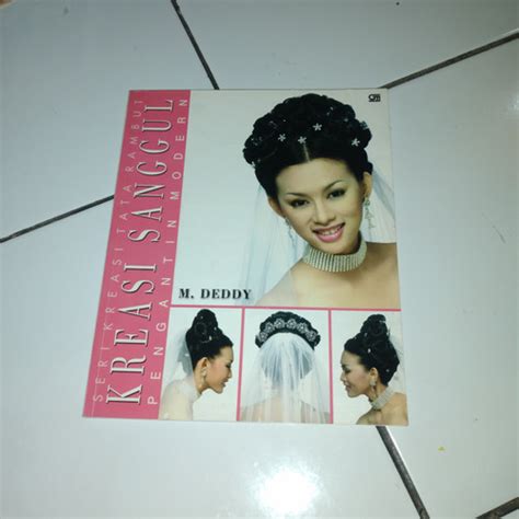 Jual M DEDDY SERI KREASI TATA RAMBUT KREASI SANGGUL PENGANTIN MODERN