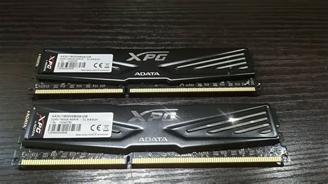 ADATA XPG AX3U1600W8G9-DB DDR3 1600 9 8GB×2枚 合計16GB デスクトップ用 メモリ(8GB)｜売買 ...