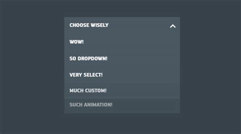 Custom Select Box La Veille De Flo