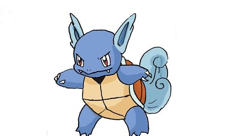 How To Draw Wartortle Pokemon Youtube