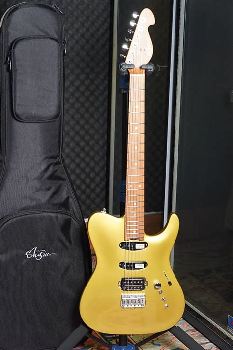 Shijie Guitar Rt Custom Gold Alder Body Reverb