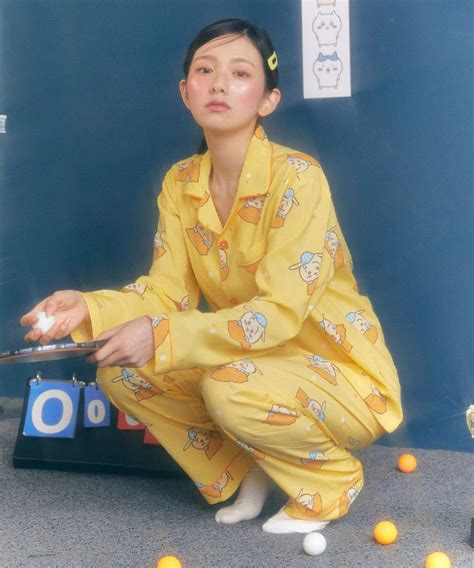 먼작귀 먼가 꿀잠 잘오는 잠옷 Yellow Spppd23u03