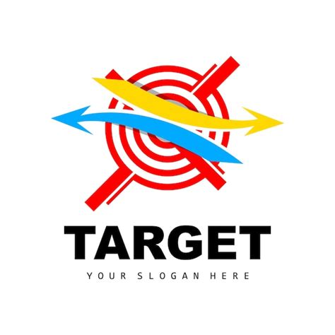 Premium Vector Target Logo Arrow Shooting Design Arrow Aim Target Icon Vector Premium Vector Target Logo Arrow Shooting Design Arrow Aim Target Icon Vector