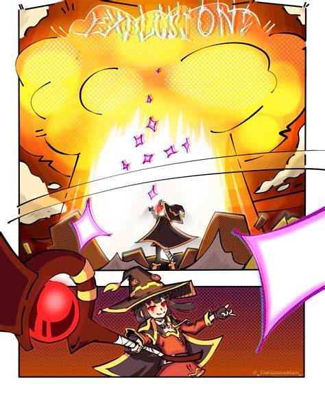 Megumin Legalize Nuclear Wizards Art By Me Rkonosuba