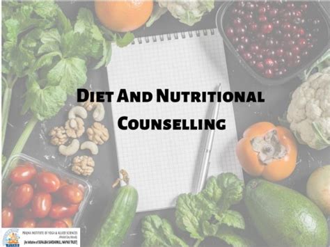 Diet And Nutrition Counselling