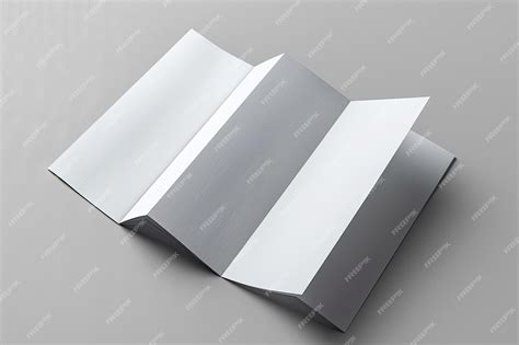 Пустой шаблон брошюры для макета и дизайна презентации 3d рендеринга