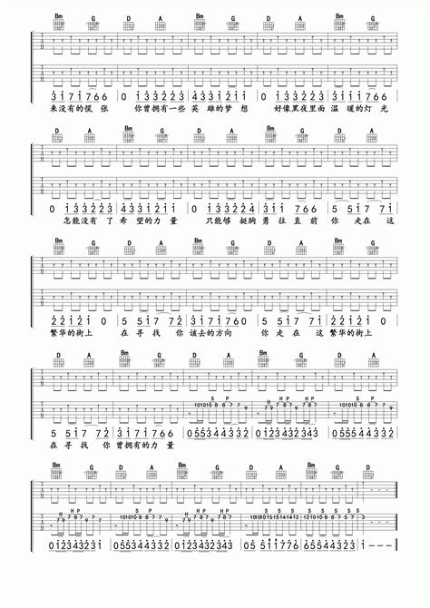那一年弹唱 许巍 弹吉他