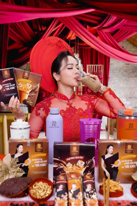 Cà phê nấm Linh chi Laura Coffee Hộp 10 gói Laura Sunshine Nhật Kim