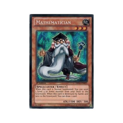 Yu Gi Oh Card Drlg En023 Mathematician Secret Rare Chaos Cards