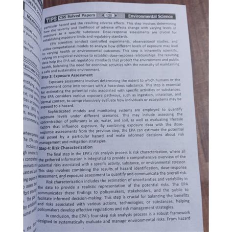 Tips Css Solved Past Papers Environmental Science 2016 2024