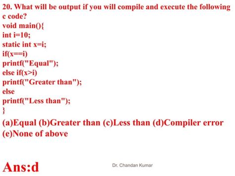 technical questions for interview c programming pptx