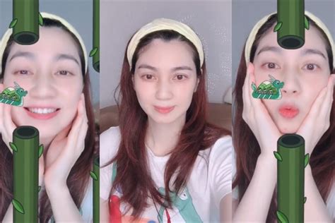 依旧少女心！49岁洪欣借玩游戏花式卖萌，嘟嘴捧脸少女感十足凤凰网视频凤凰网