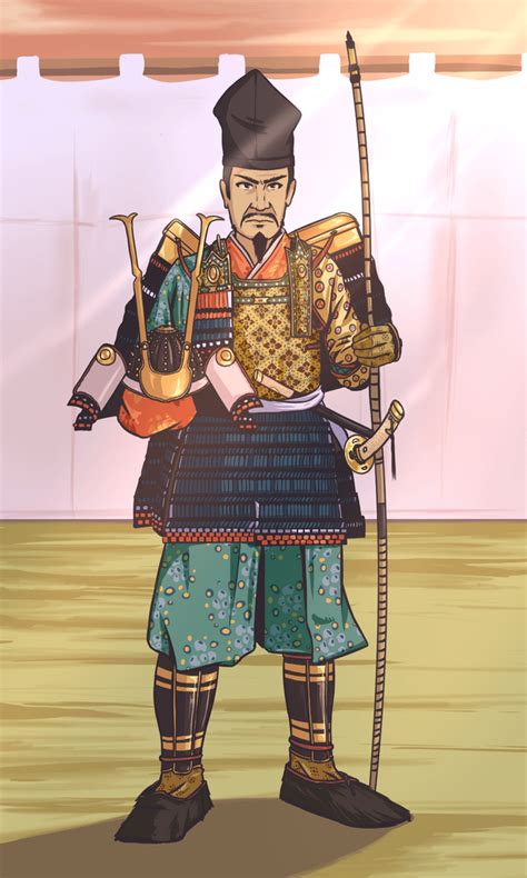 Minamoto No Yoritomo During The Genpei War By Me R Samurai