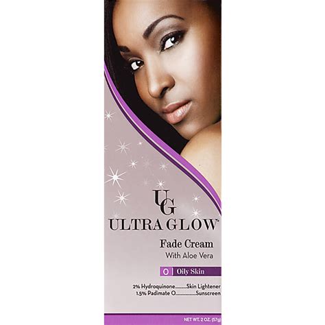 Ultra Glow Fade Cream With Aloe Vera Oily Skin 2 Oz Shop Chief
