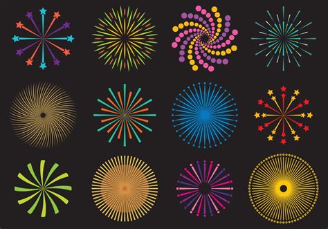 Firecrakers And Fireworks Vectors Vector Art At Vecteezy