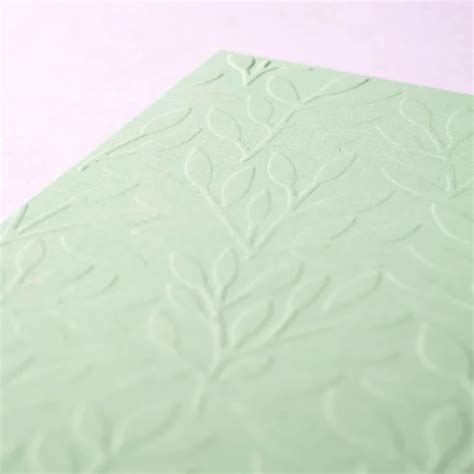 Vaessen Creative Embossing Folder Branches With Leaves Hobbyvejen