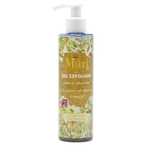 Murj Gel Nettoyant Exfoliant 200Ml Parapharmacy Online