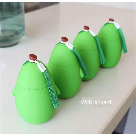 Kawaii Avocado Glass Bottle 280ml Limited Edition Bottles