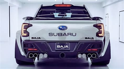 Subaru Baja Unveiled 2026 First Look At High Tech Features Powerful