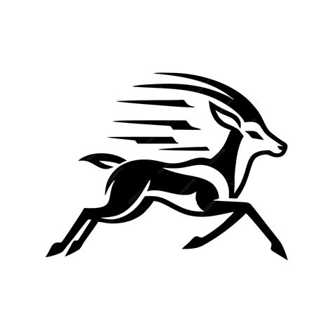 Premium Vector Springbok Logo Vector Springbok Vector Illustration