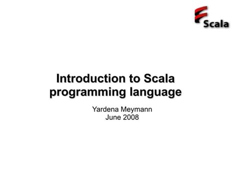 Scala Cheatsheet