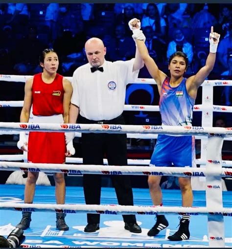 Nikhat Zareen Wins Gold At Womens World Boxing Championships Enters