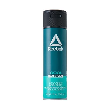 Reebok Cool Your Body Body Spray For Men 6 Oz