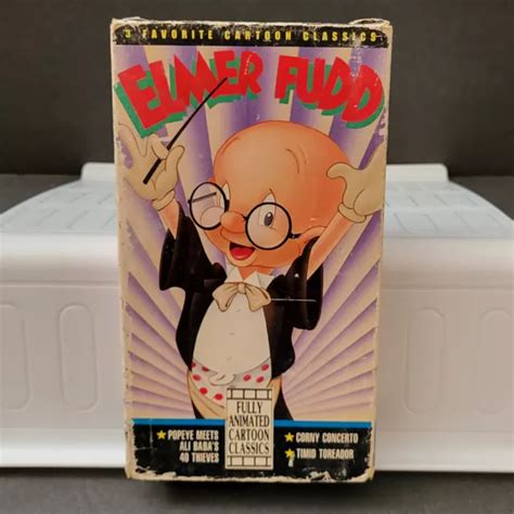 ELMER FUDD 3 Favorite Cartoon Classics VHS 1989 2 82 PicClick UK