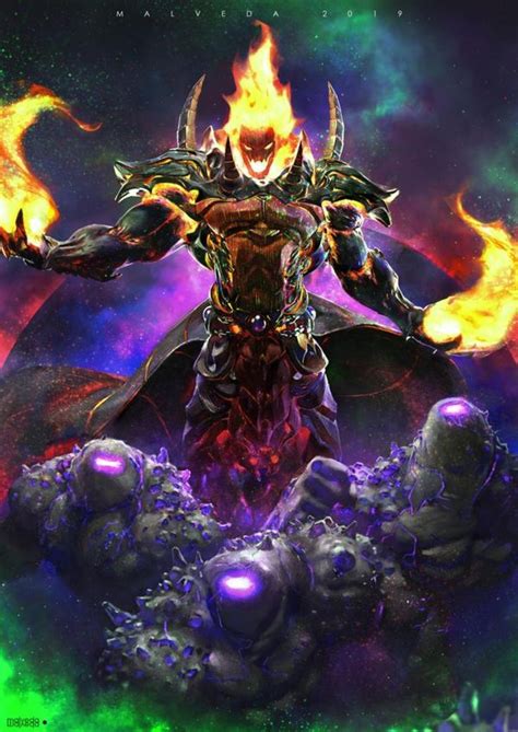 Dormammu By Alex Malveda On Deviantart Comic Book Villains Marvel Character Design Comic