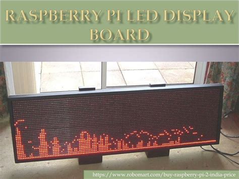 PPT Raspberry Pi LED Display Board In India By Robomart PowerPoint Presentation ID 7234822