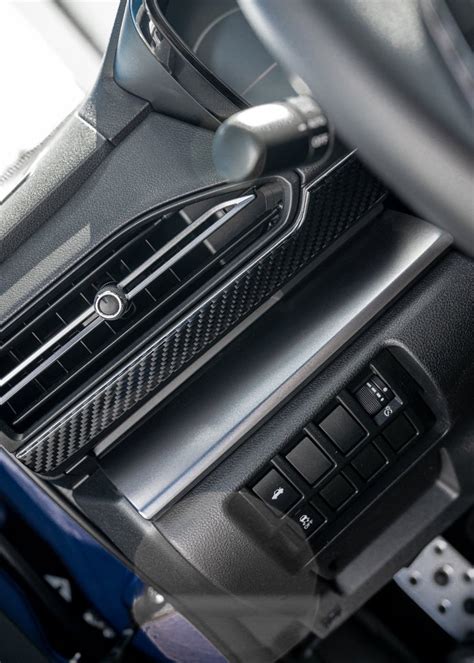 Subaru Wrx 2022 2023 Carbon Fiber Start Button Dash Trim Fspe