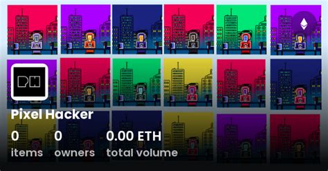 Pixel Hacker Collection Opensea