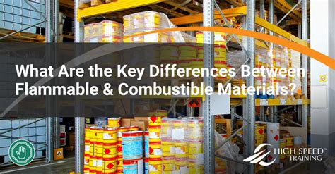 Difference Between Flammable Combustible Fire Safety
