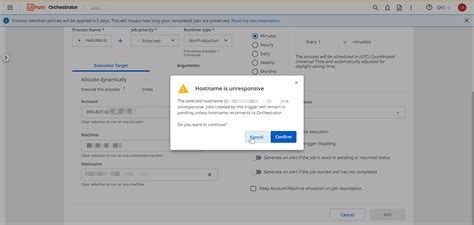 Orchestrator Triggers Hostname Is Unresponsive Orchestrator Uipath Community Forum