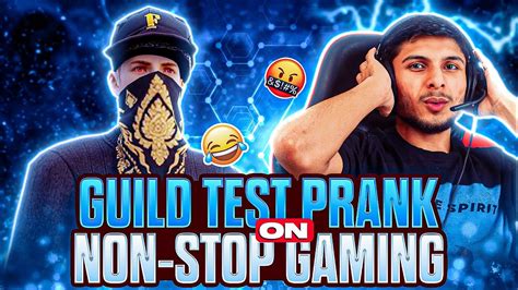 Guild Test Prank On Nonstop Gaming🤯😂 Prank Gone Wrong💥 Nonstopgaming