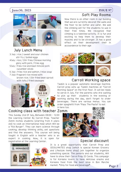 Issue 97 Carroll Preparatory Primary And Preschool