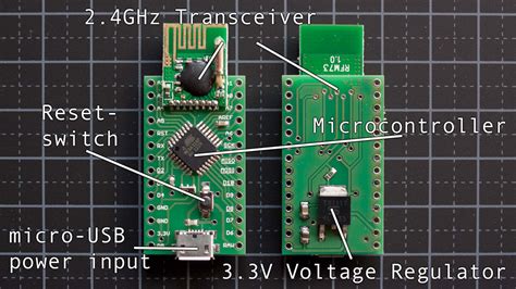 Radioduino Arduino Clone W 24g Wireless Transceiver From Heye On Tindie