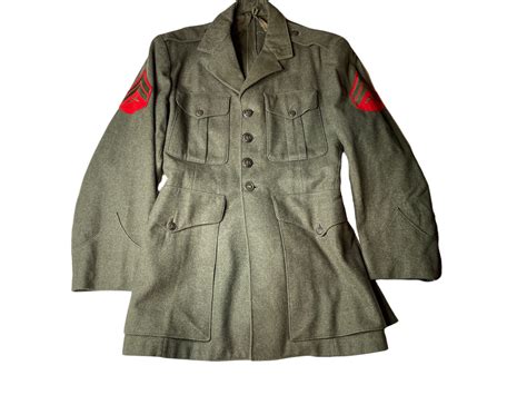 Usmc Marine Corp Uniform Jacket Nco Wool For Sale Soviet