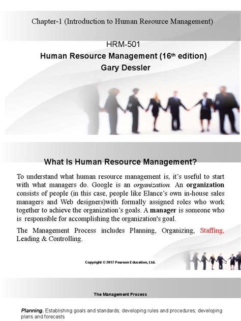 Hrm 301 Chapter 1 Pdf Human Resource Management Human Resources