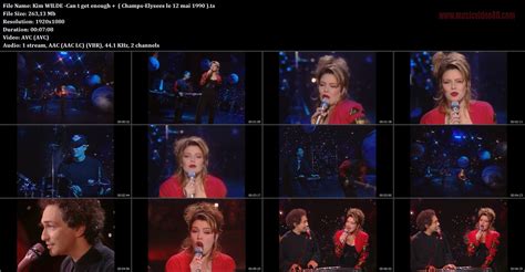 Kim WILDE Can T Get Enough Champs Elysees Le 12 Mai 1990