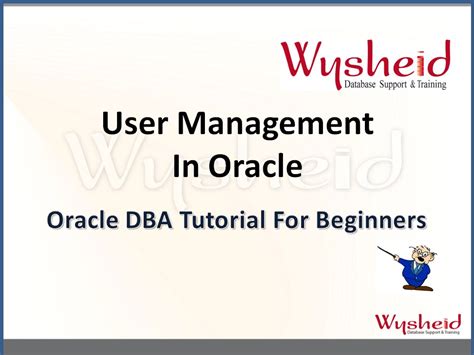 Oracle User Management User Creation And Privilege Management Password Management In Oracle