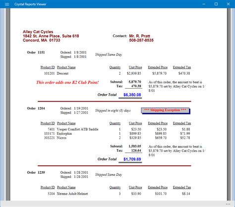 Crystal Reports Viewer