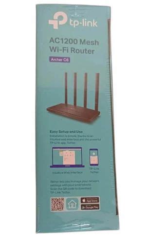 Black TP Link AC 1200 Wireless Router For Home, 867Mbps at Rs 3350 in ...