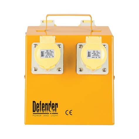 Defender Site Power Splitter Box 110v 4 X 16a Sockets E13104 Sealants
